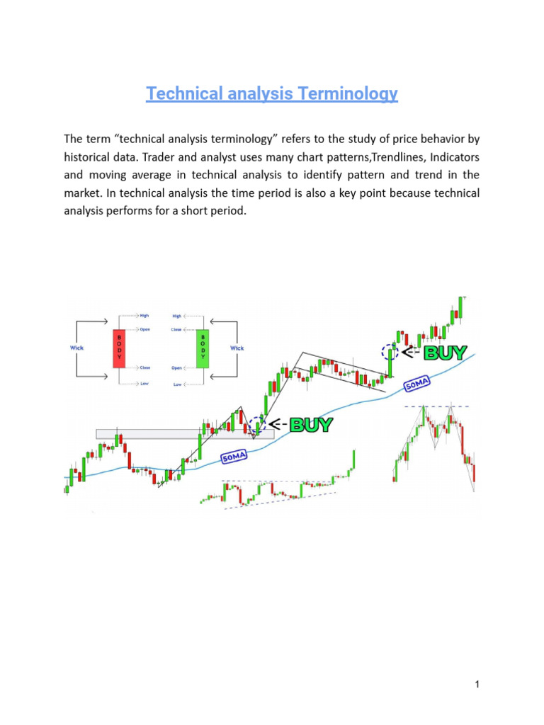 Technical Analysis Terminology | PDF | Technical Analysis | Market Trend