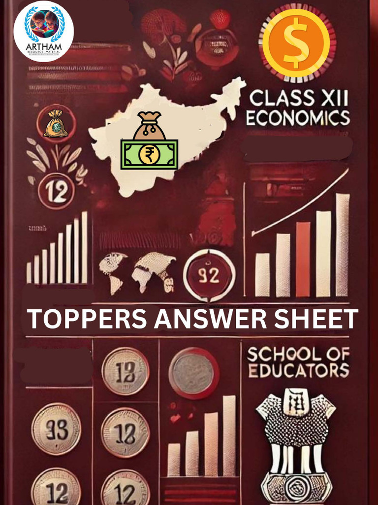 CBSE Class 12 Economics Toppers Answer Sheet | PDF