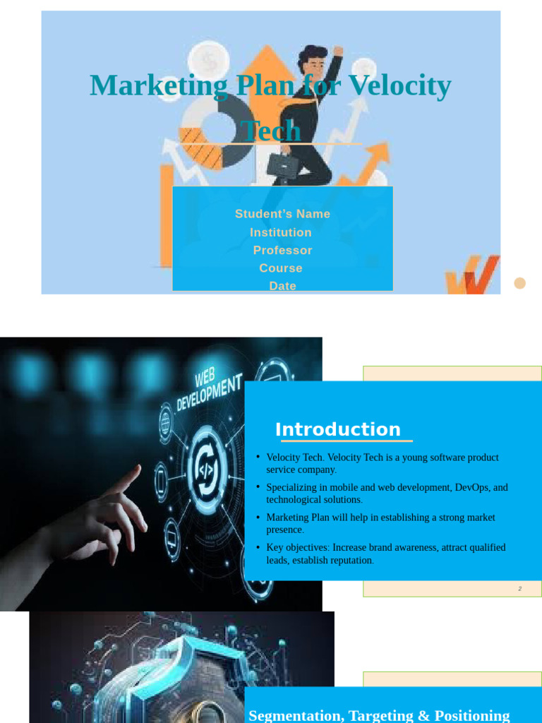 Marketing Plan for Velocity Tech | PDF | Marketing | Market Segmentation