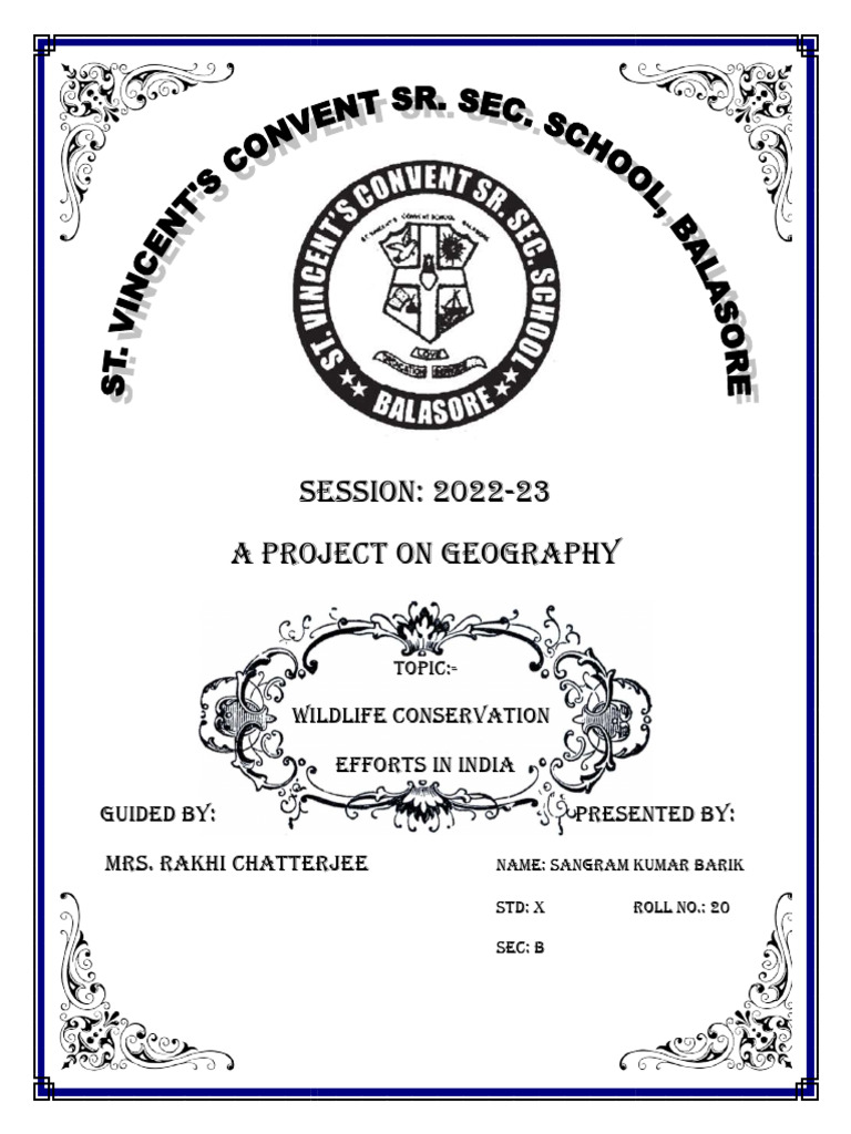 Geography Project | PDF