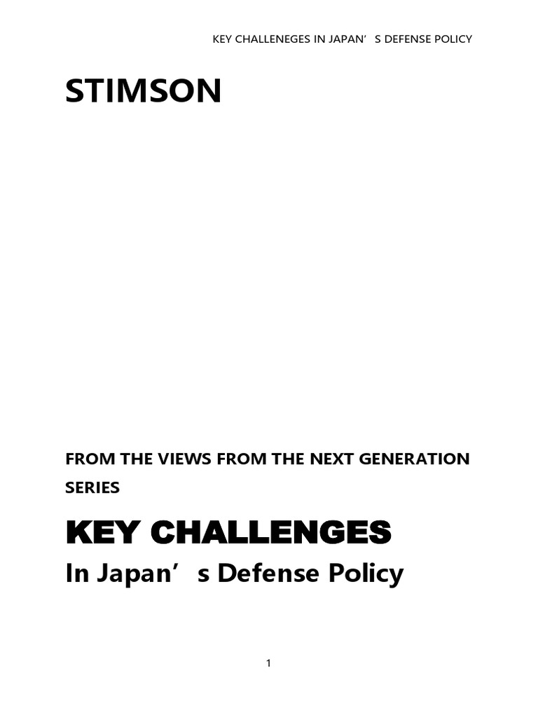 Stimson | PDF | China | World Politics