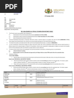 2024 NSC Final Grade 12 Exam Timetable | PDF | Educational Stages