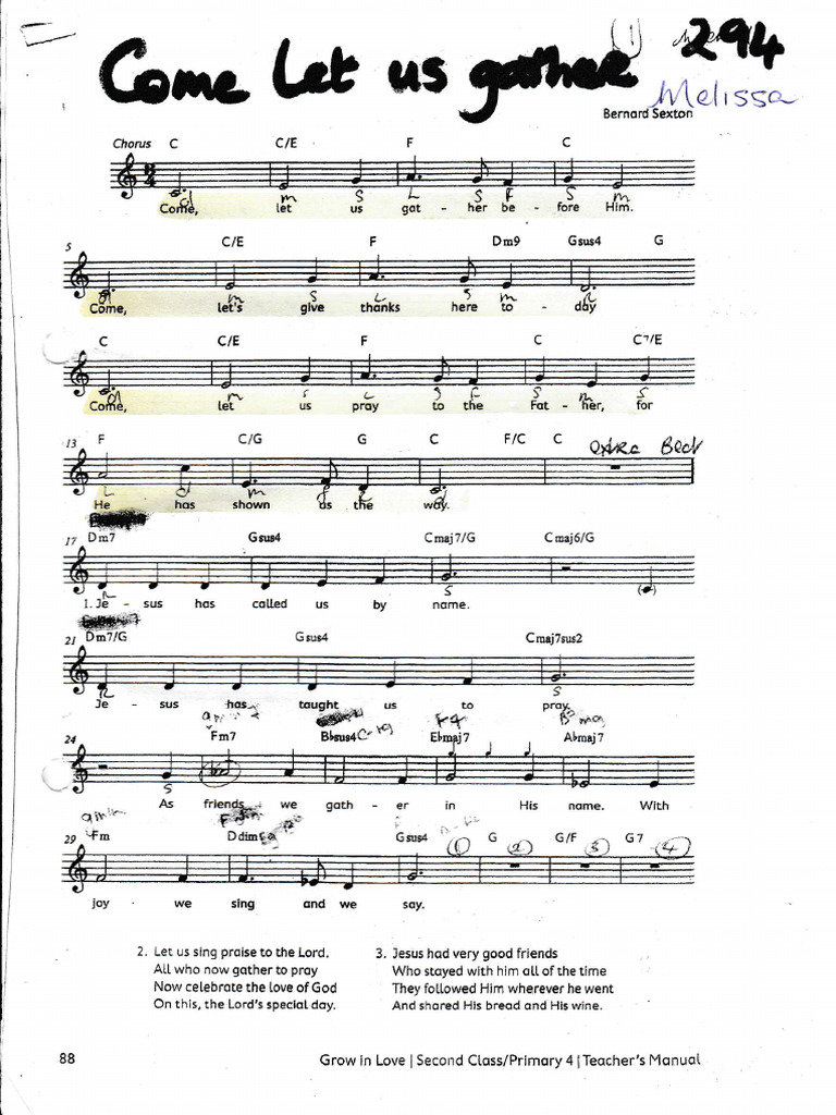 Come Let Us Gather | PDF