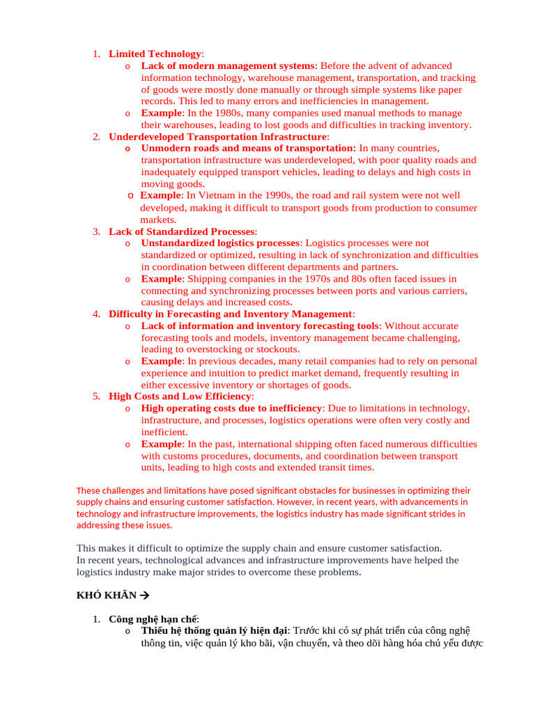 Limited Technology | PDF