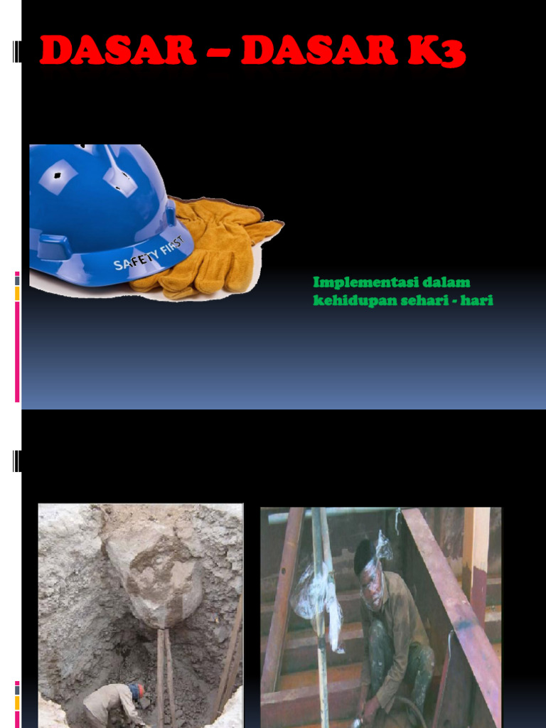 Dasar - Dasar k3 | PDF