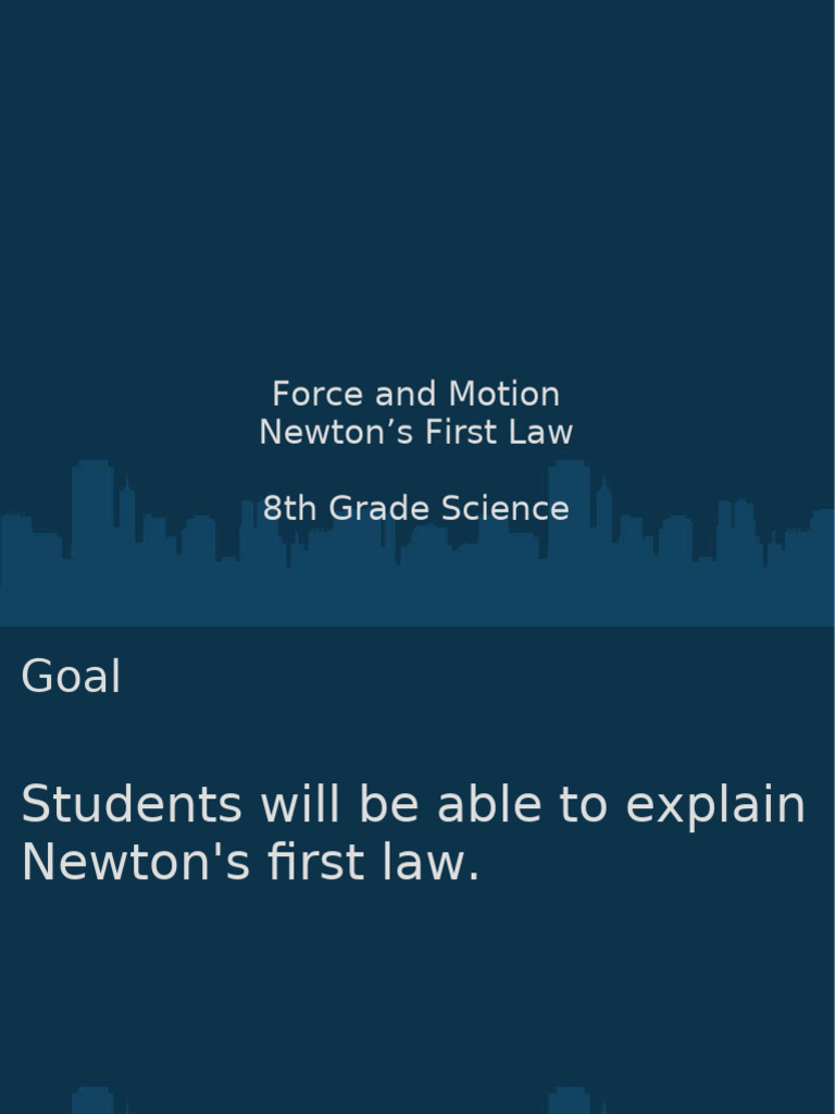 Newtons First Law 0F M0ti0n | PDF | Philosophy