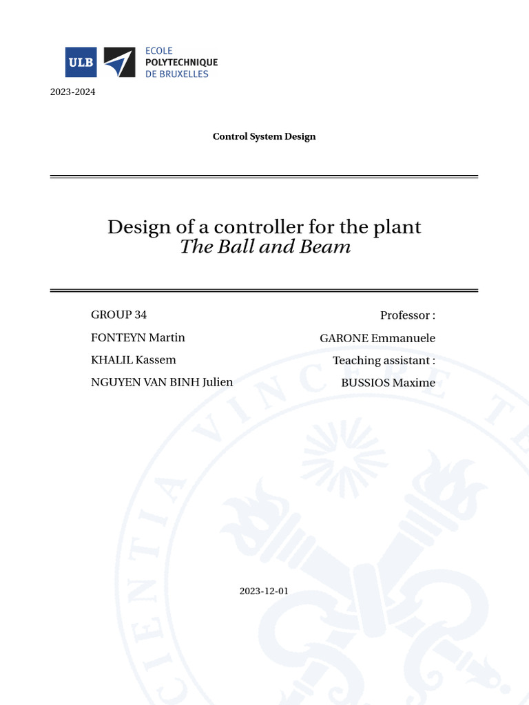 CSD | PDF | Control Theory | Telecommunications Engineering
