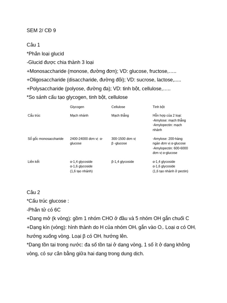 Sem2.chủ Đề 9 | PDF