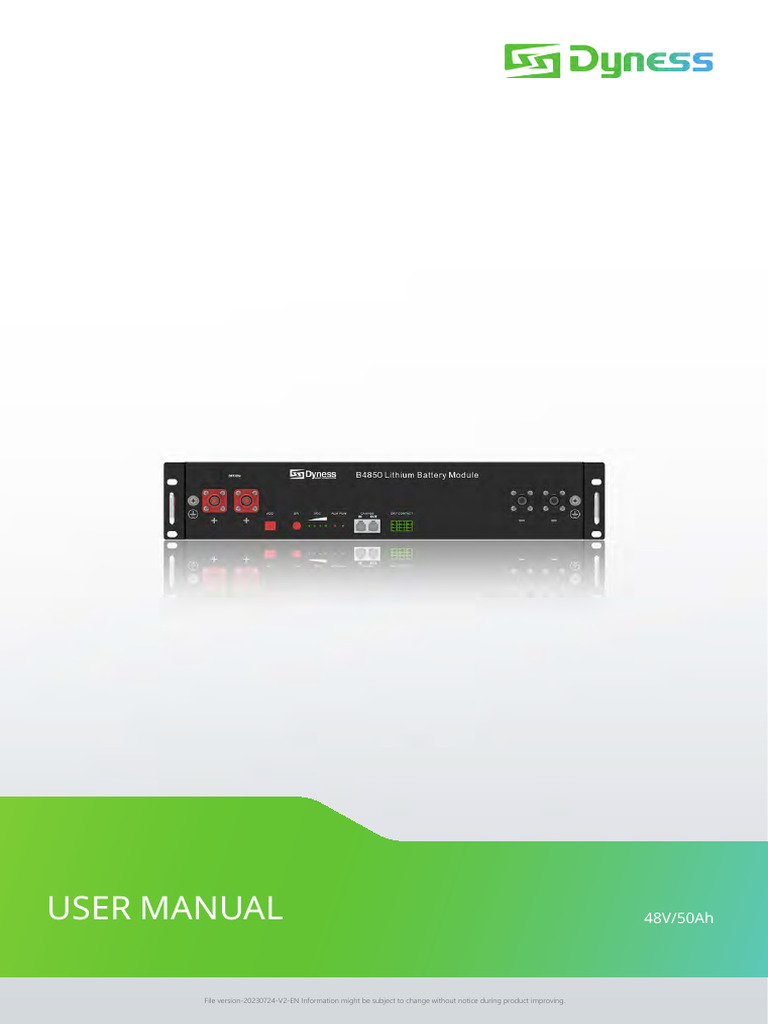 665eb6d9032dcb83148e3a37_B4850 User Manual 常规版-EN | PDF | Rechargeable ...