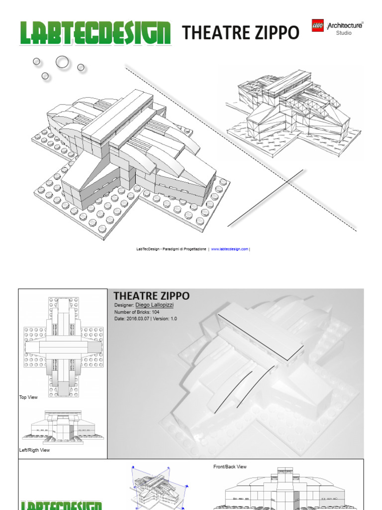 [LabTecDesign] Lego_Architecture - Theatre_Zippo | PDF