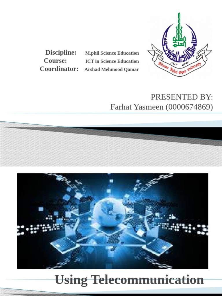 Using Telecommunication | PDF | Telecommunications | Internet Of Things