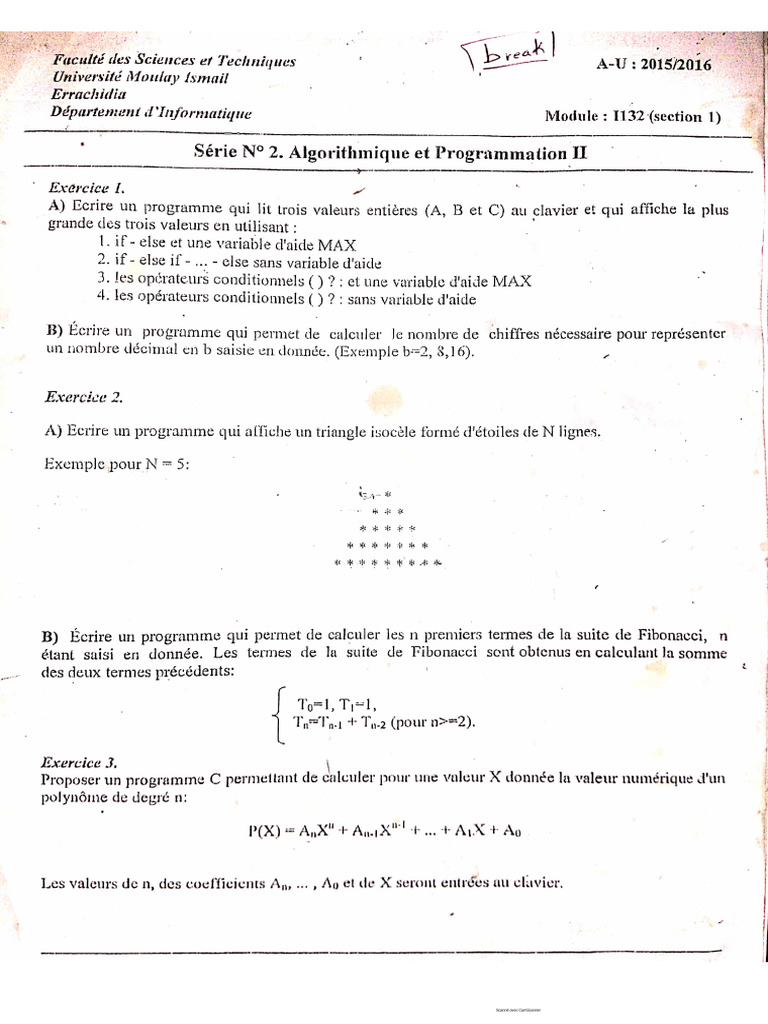 TD info s3 | PDF
