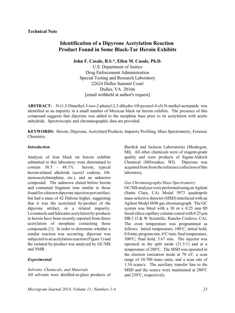 mj11 1 - 23 28 | PDF | Gas Chromatography–Mass Spectrometry | Gas ...