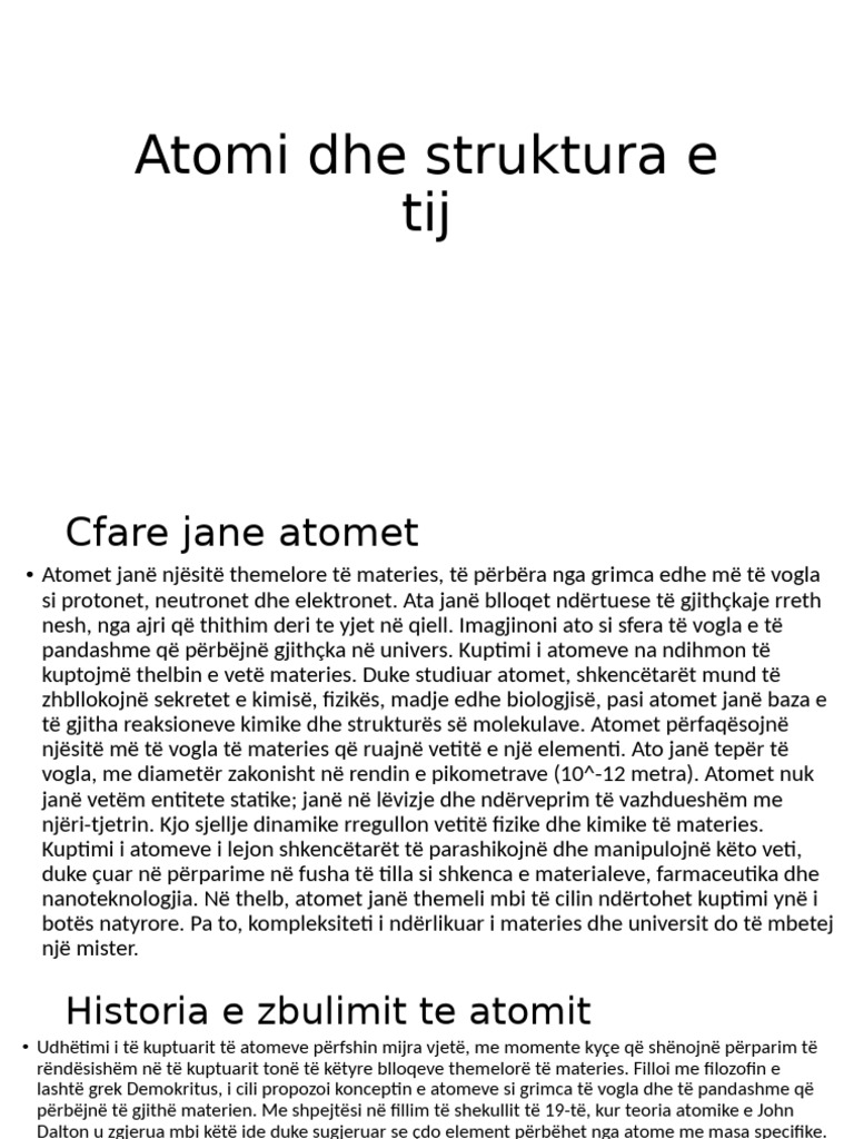 ATOMI | PDF