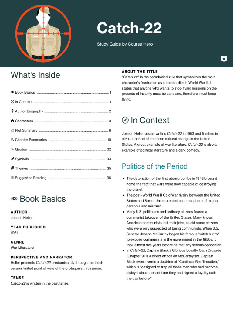 Joseph Heller's Catch-22 | PDF