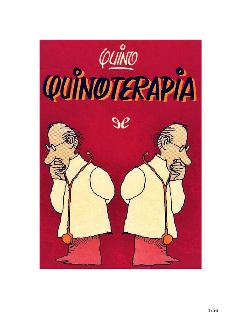Quinoterapia: Humor y Medicina de Quino | PDF