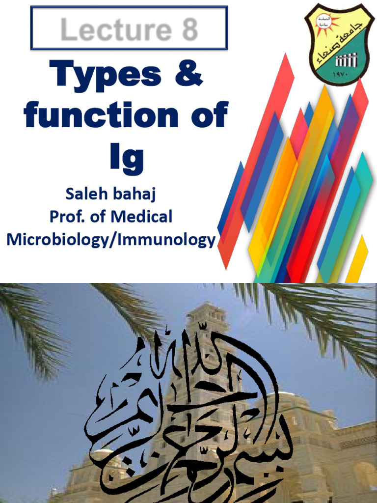 Lecture 8 Types of Ig & Class Swatching - Print | PDF | Antibody ...