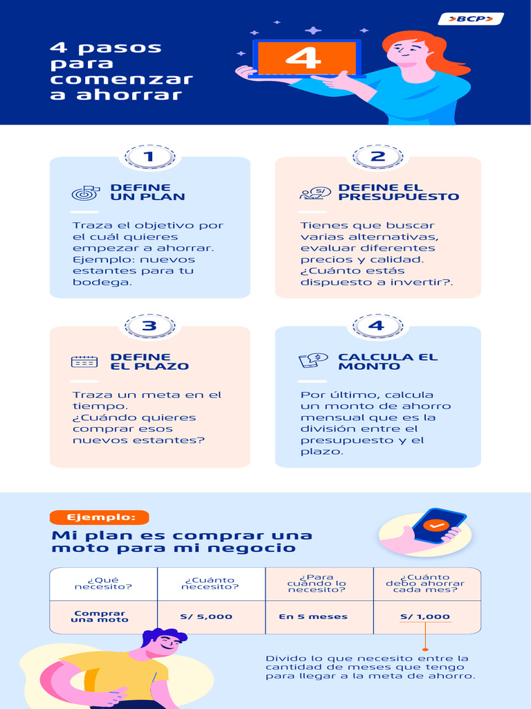 4 Pasos para Ahorrar | PDF | Presupuesto | Ahorro