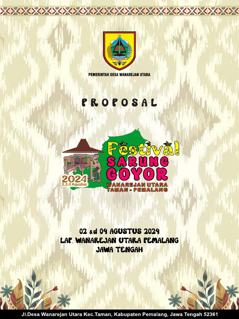 Proposal Sargoy Fest 2024 | PDF