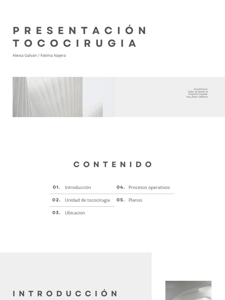 TOCOCIRUGIA | PDF | Hospital | Parto