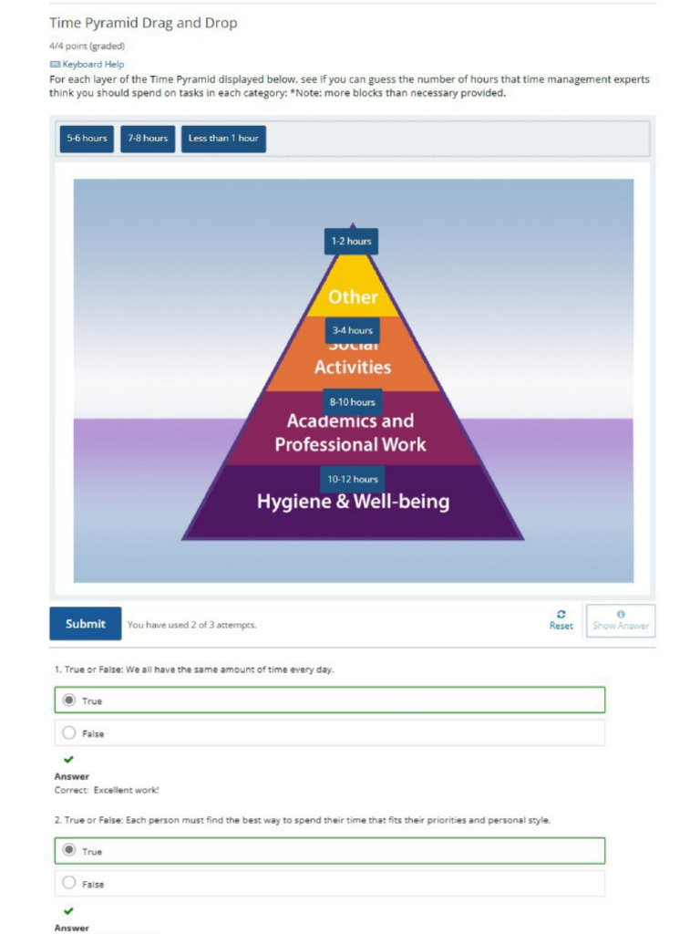 Set Goals To Manage Your Time | PDF