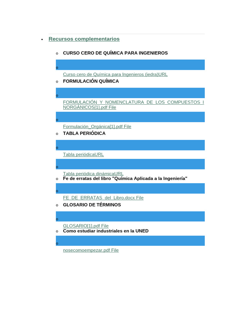 Recursos Complementarios | PDF