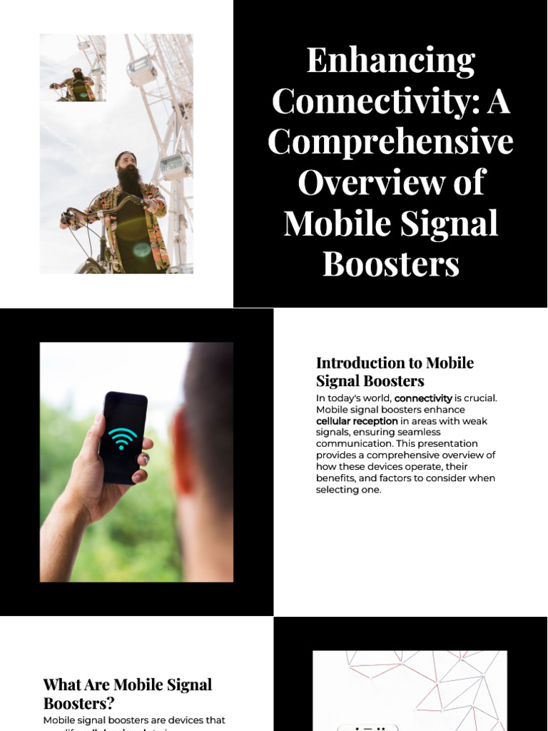 Enhancing Connectivity - A Comprehensive Overview of Mobile Signal Boosters | PDF | Cellular ...