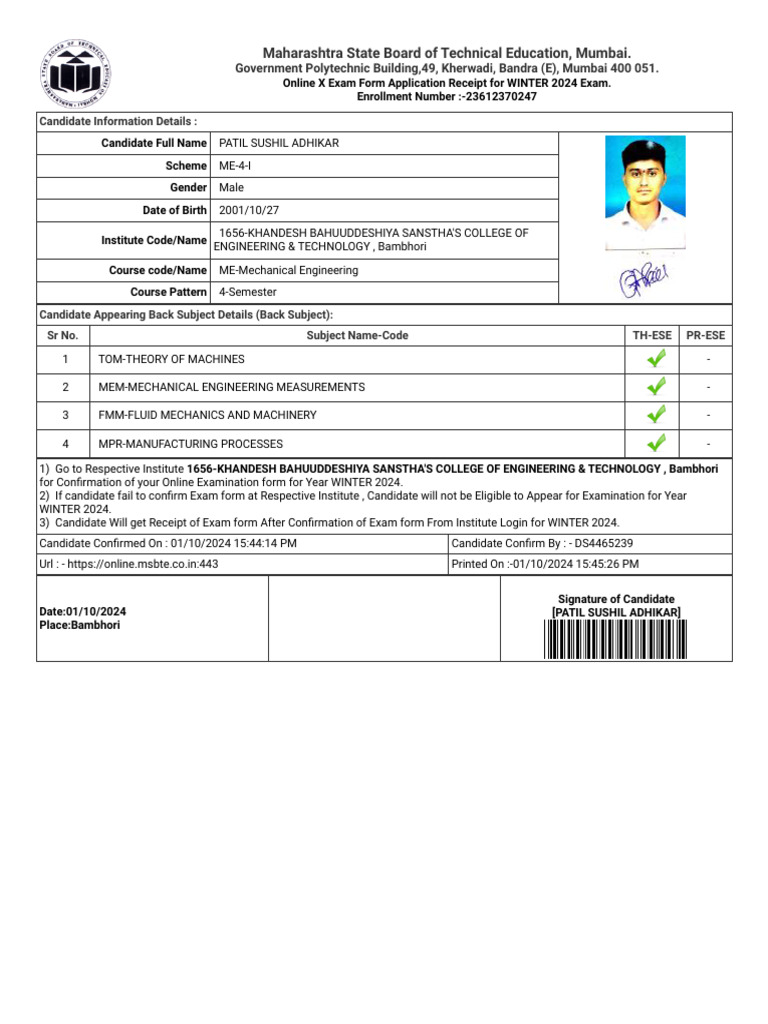 4sem (1) | PDF | Vocational Education | Educational Stages