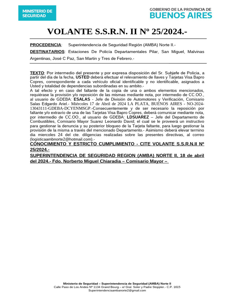 Volante S.s.r.n.ii - 2024 - Logistica | PDF