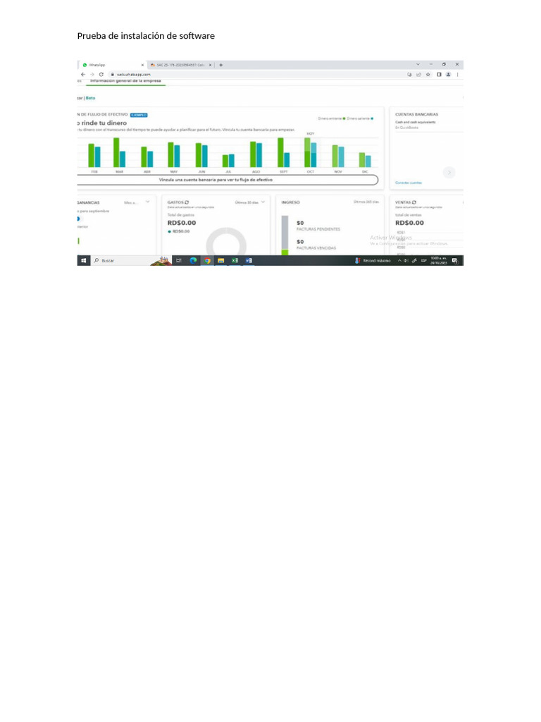 prueba de instalación de software[1401].docx. Verioka Delgado | PDF