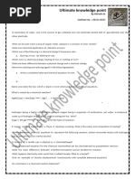 Class 10 Science Chapter 1 Key Questions | PDF
