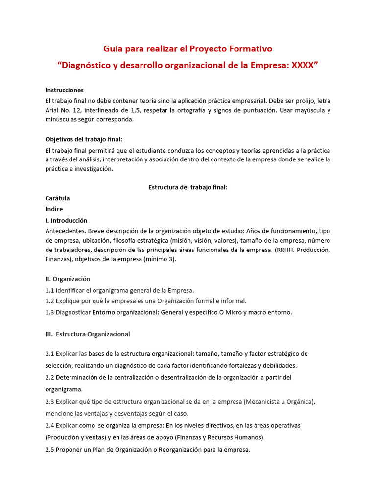 Proyecto Formativo | PDF | Business