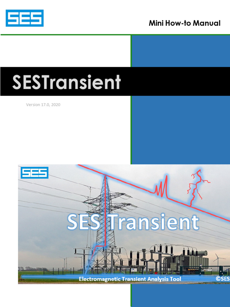 SESTransient - Transient Ground Potential Rise of A Metallic Pole | PDF ...