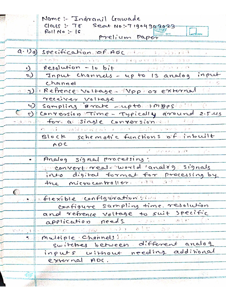 Mic Question Paper | PDF