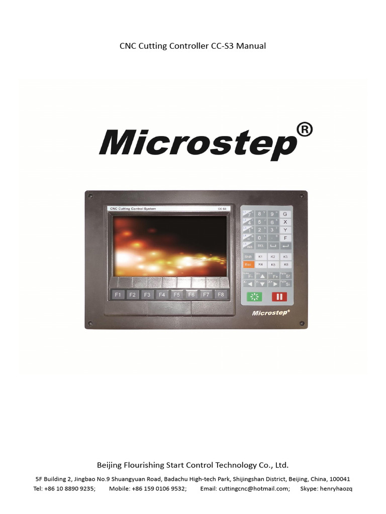 CNC CC-S3 Manual | PDF | Switch | Relay