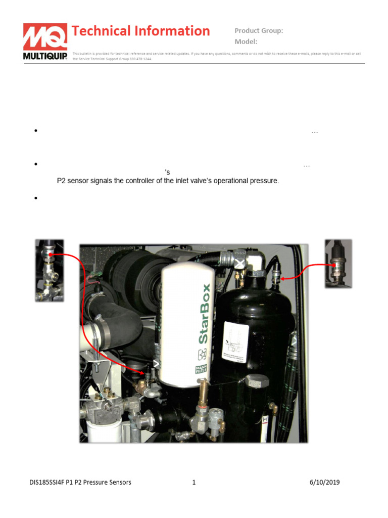 DIS185SSI4F P1 P2 Pressure Sensors | PDF