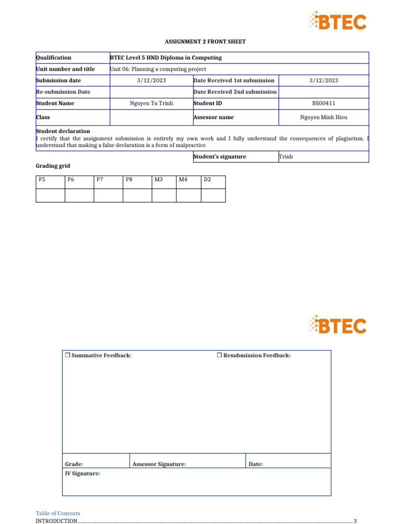 ASM2 NguyenTuTrinh BS00411 | PDF | Methodology | Qualitative Research