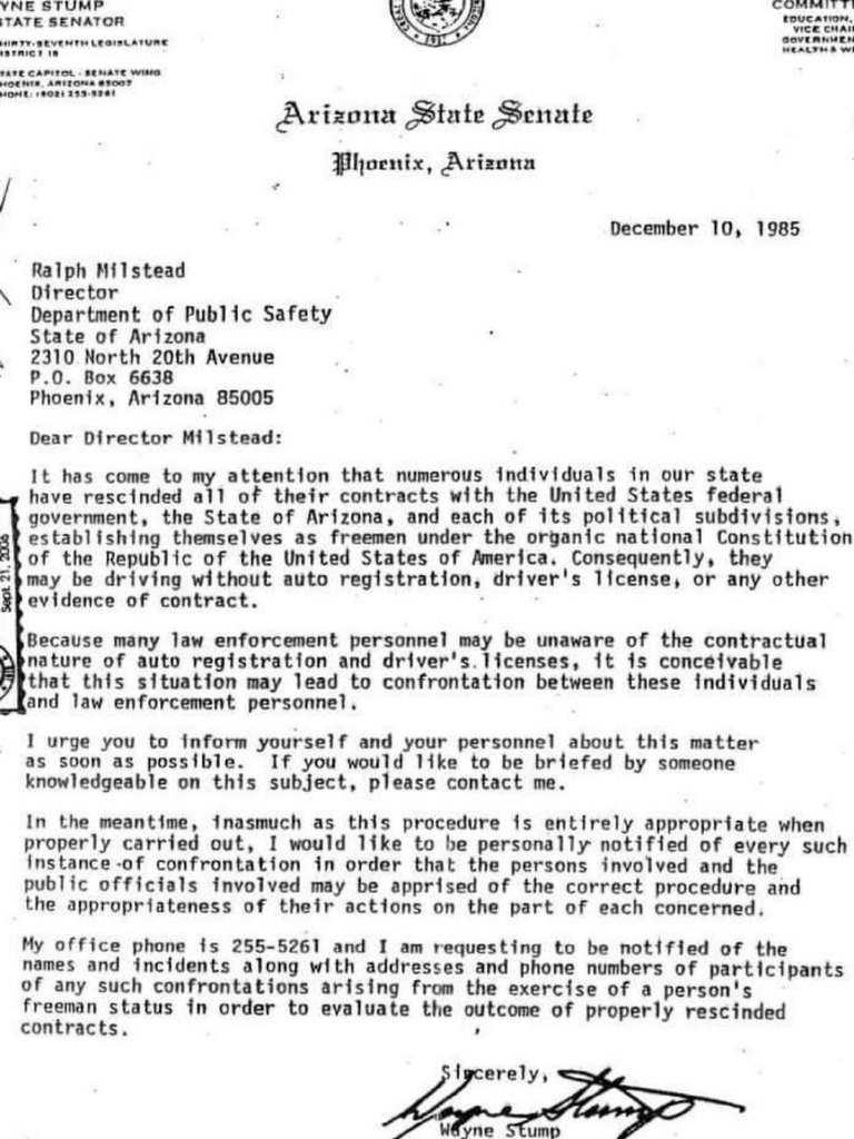 No DRIVERS LICENSE Arizona | PDF