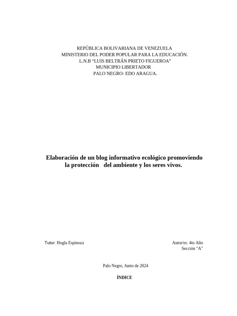 Documento de ale ೀ | PDF | Entorno natural