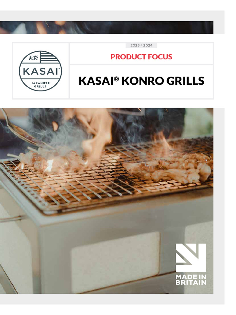 kasai_product-guide-23-kasai-full-range | PDF | Grilling | Barbecue Grill