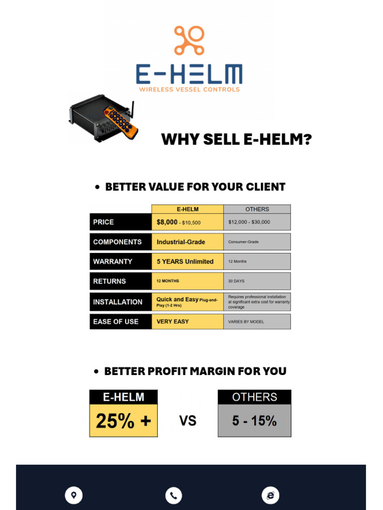 E-Helm Docking Controls | PDF E-Helm Docking Controls | PDF