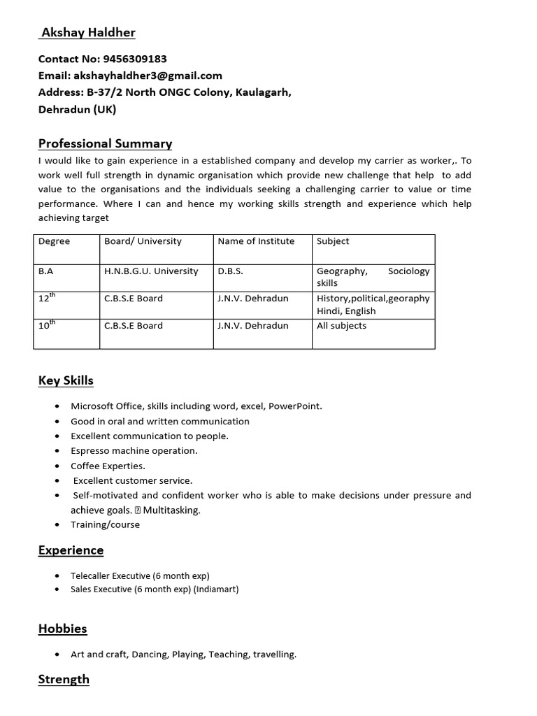 Harshit Haldha CV | PDF