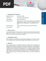 Ficha Técnica Acramite 50 WS Arysta (México) | PDF