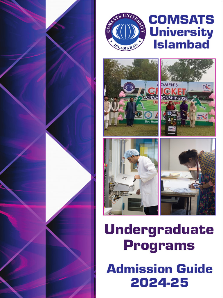 Undergraduate Guide 2024 25 | PDF | Bachelor's Degree | Course Credit