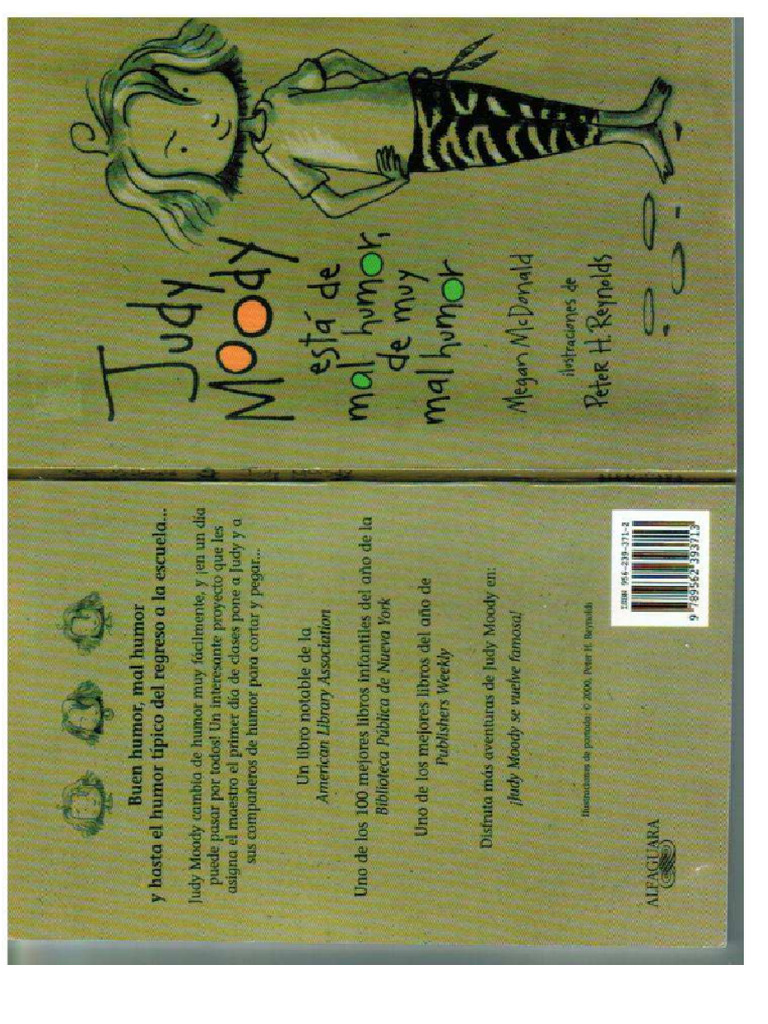 Judy Moody Esta de Mal Humor, de Muy Mal Humor | PDF