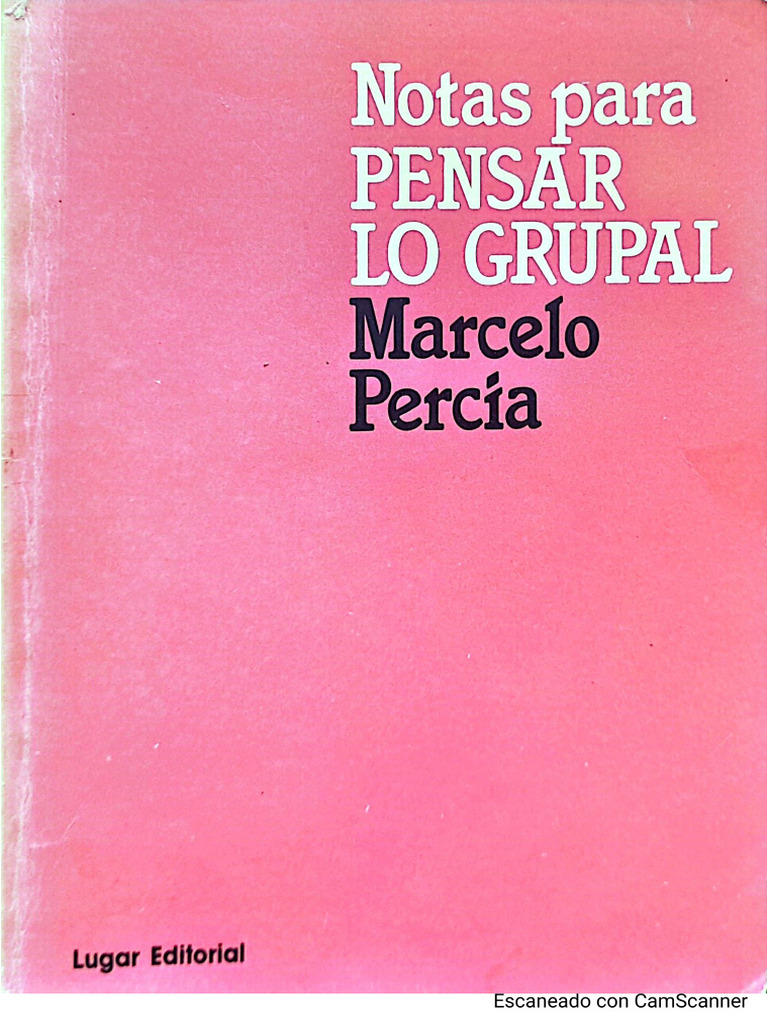 Texto Marcelo Percia | PDF