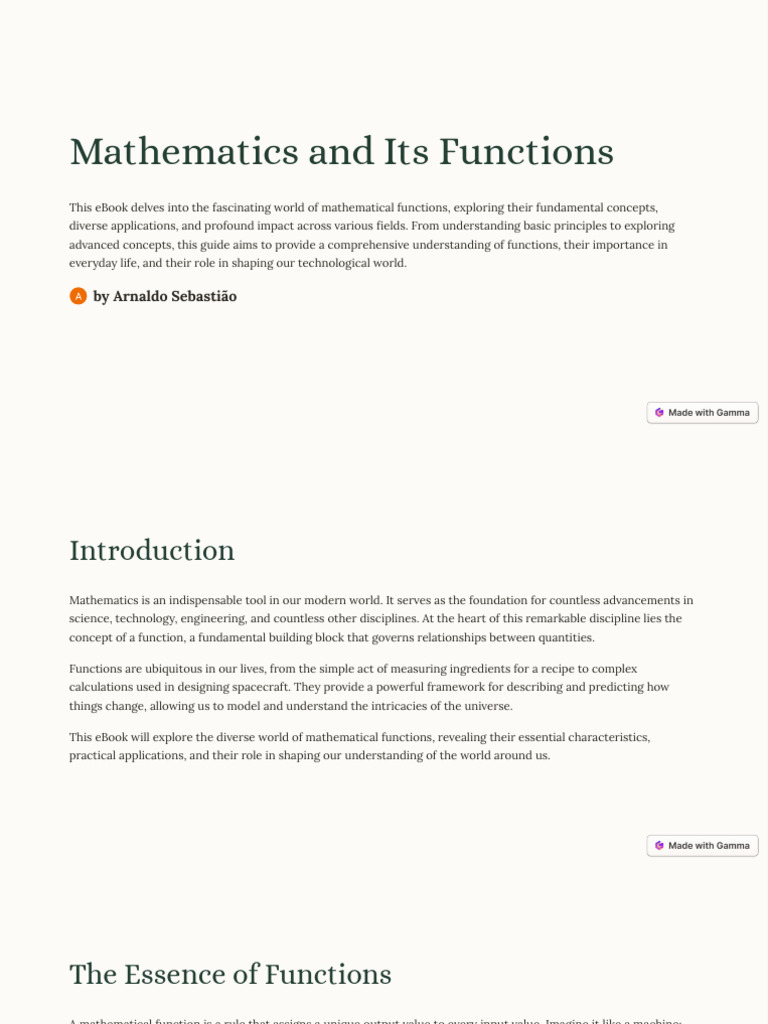 Mathematics-and-Its-Functions | PDF | Function (Mathematics) | Exponential Function
