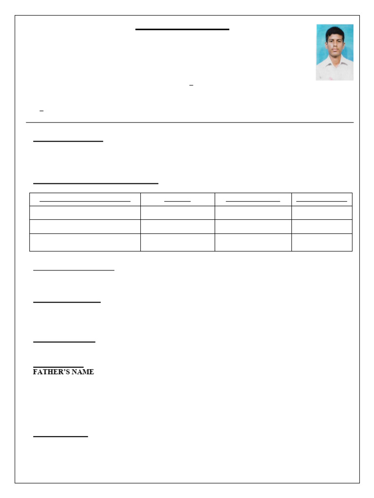 Curriculum Vitae of Bishal Shaw | PDF