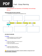 Teaching Resources for "Trash" Novel | PDF | Narration | Waste