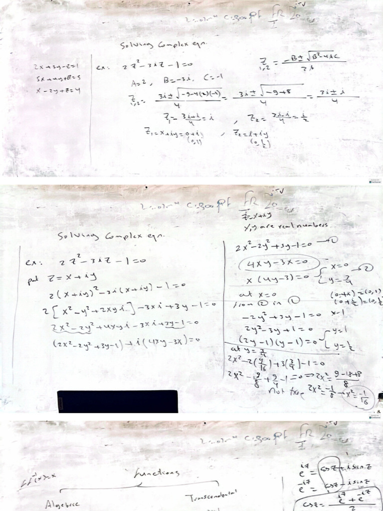 Lec 2 complex analysis | PDF